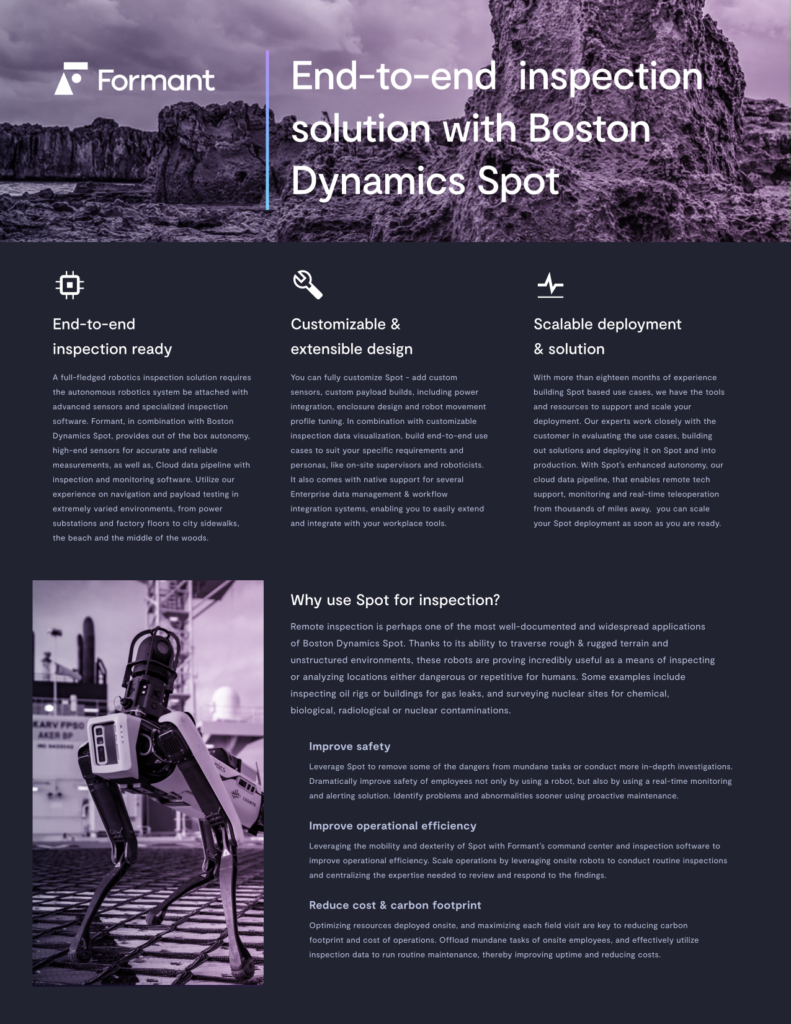 Guide | Inspection with Spot